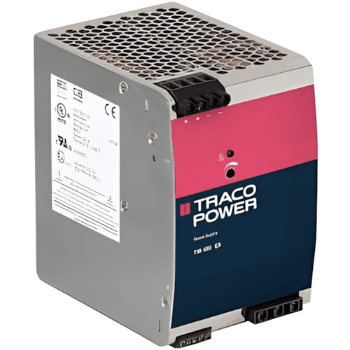 TRACO POWER TIB 480-124EX, Power Supply; AC-DC; DIN Rail; 480W; 24V ...