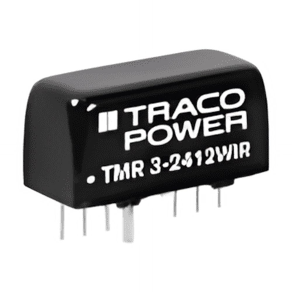 TRACO POWER TMR 3-7211WIR, Isolated DC/DC Converters 3W 43-160Vin 5Vout 600mA SIP8 Iso Reg ...