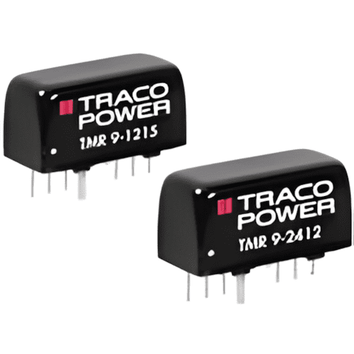 TRACO POWER TMR 9-2419, Isolated DC/DC Converters 18-36Vin 9Vout 1A 9W ...