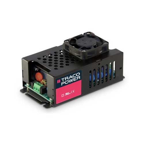 TRACO POWER TPP 150-124A-J, Power Supply; AC-DC; Open Frame; Medical ...