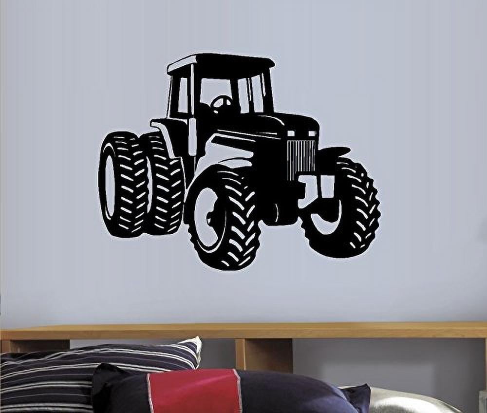 TRACTOR #2 (Boys, Room) ~ WALL Decal , HOME DECOR 22" X 28.5" - Walmart.com