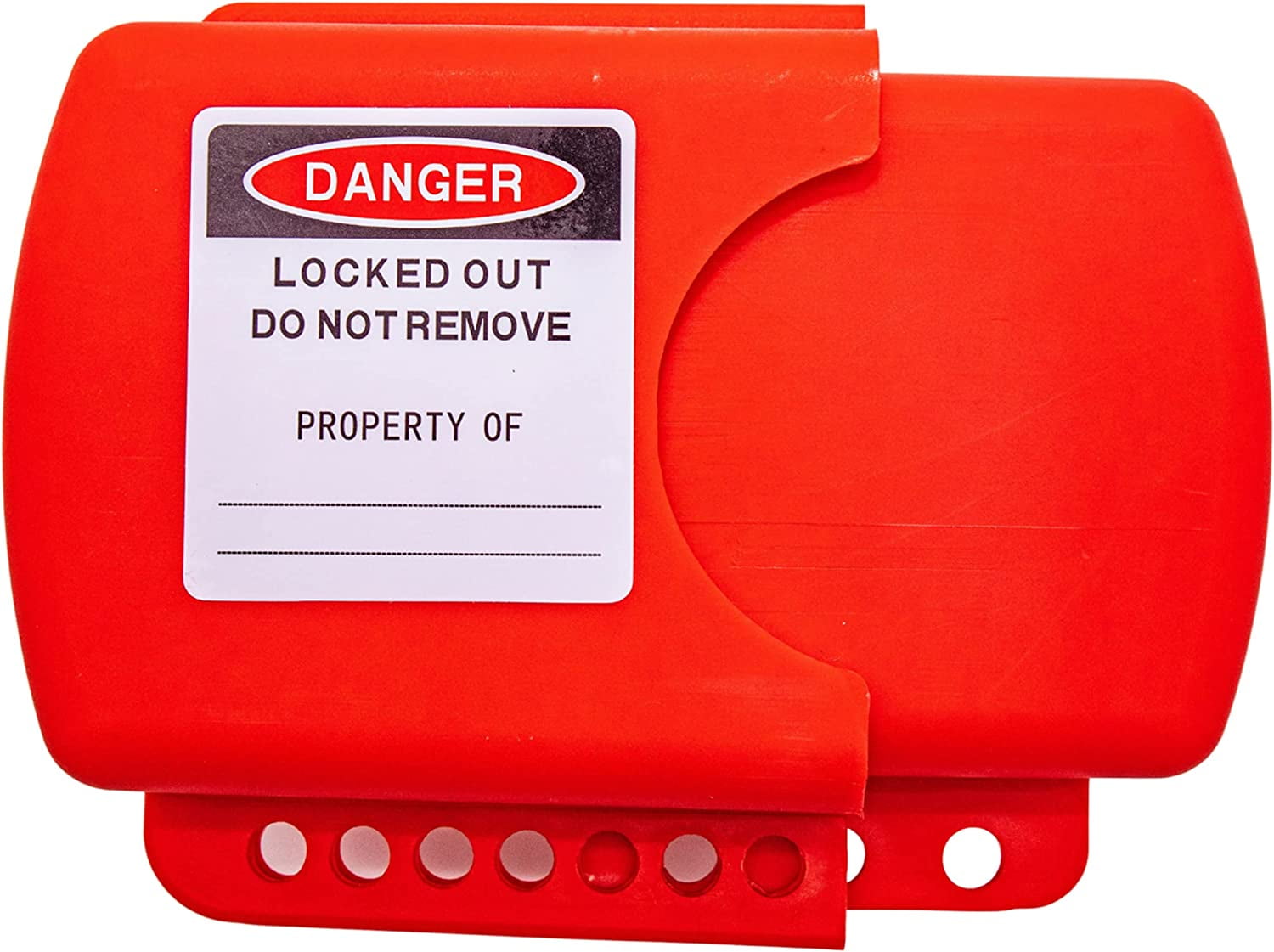 TRADESAFE Adjustable Flange Ball Valve Lockout, Valve Lock for 2” to 4 ...