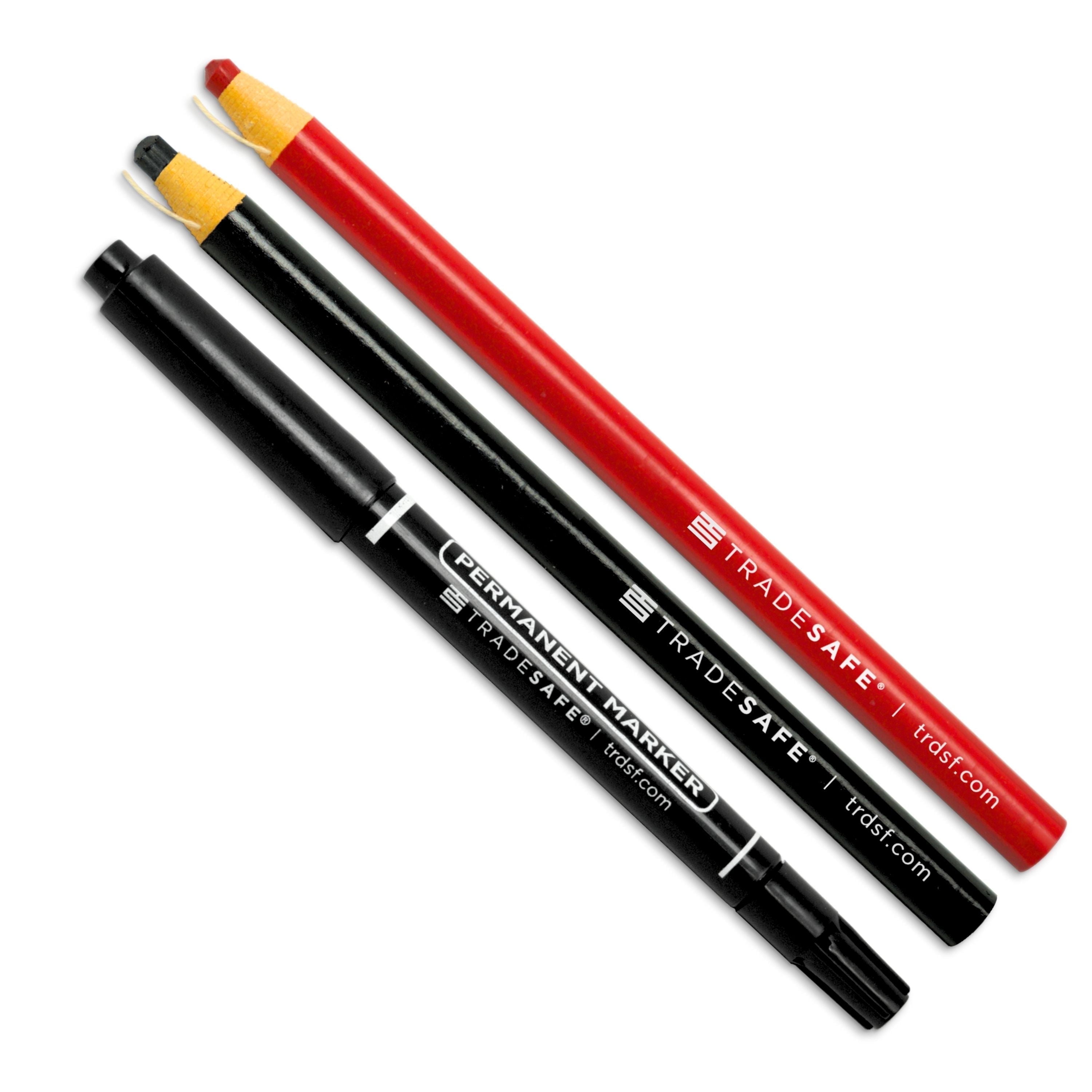 TRADESAFE China Markers Grease Pencils and Dual Tip Permanent Marker ...