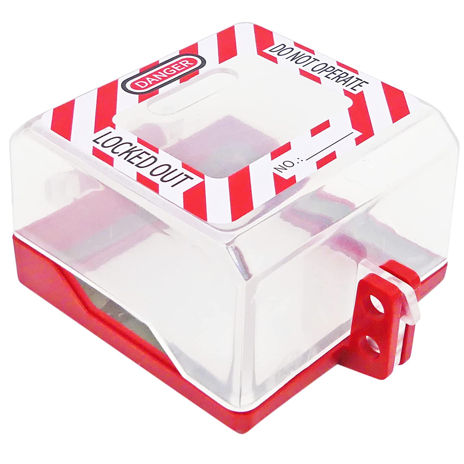 TRADESAFE Emergency Stop Button Cover, Box Type Push Button Cover with ...