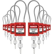Circuit Breaker Lockout Kit, Breaker Lock Out Device Easy Carry Red ...