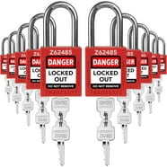 Danger Tags PS-Loto-Tag-D Pack of 50 (Brand: Paprsky, Colour: Red ...