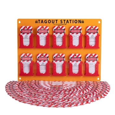 Danger Tags PS-Loto-Tag-D Pack of 50 (Brand: Paprsky, Colour: Red ...