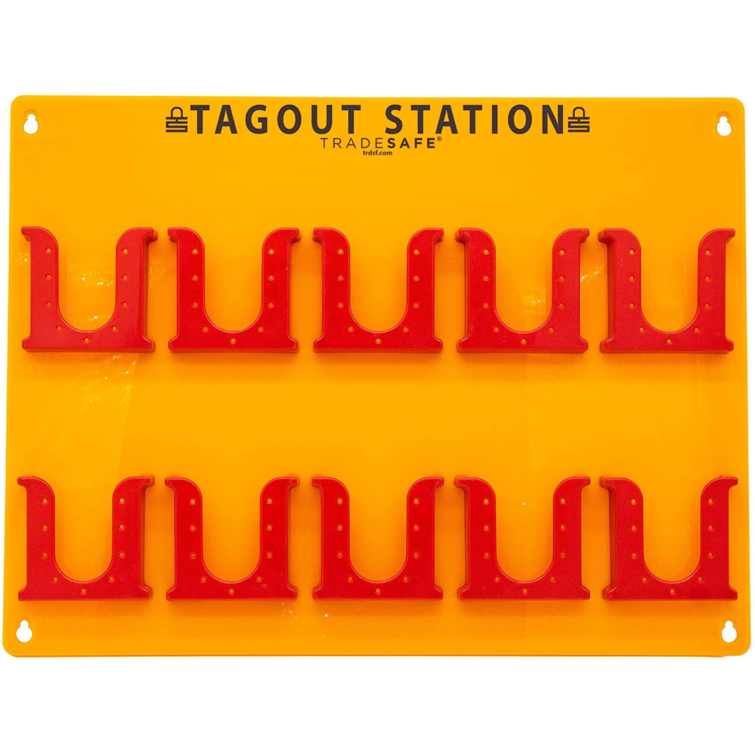 TRADESAFE Lockout Tagout Tags Station, LOTO Tags for OSHA Compliant ...