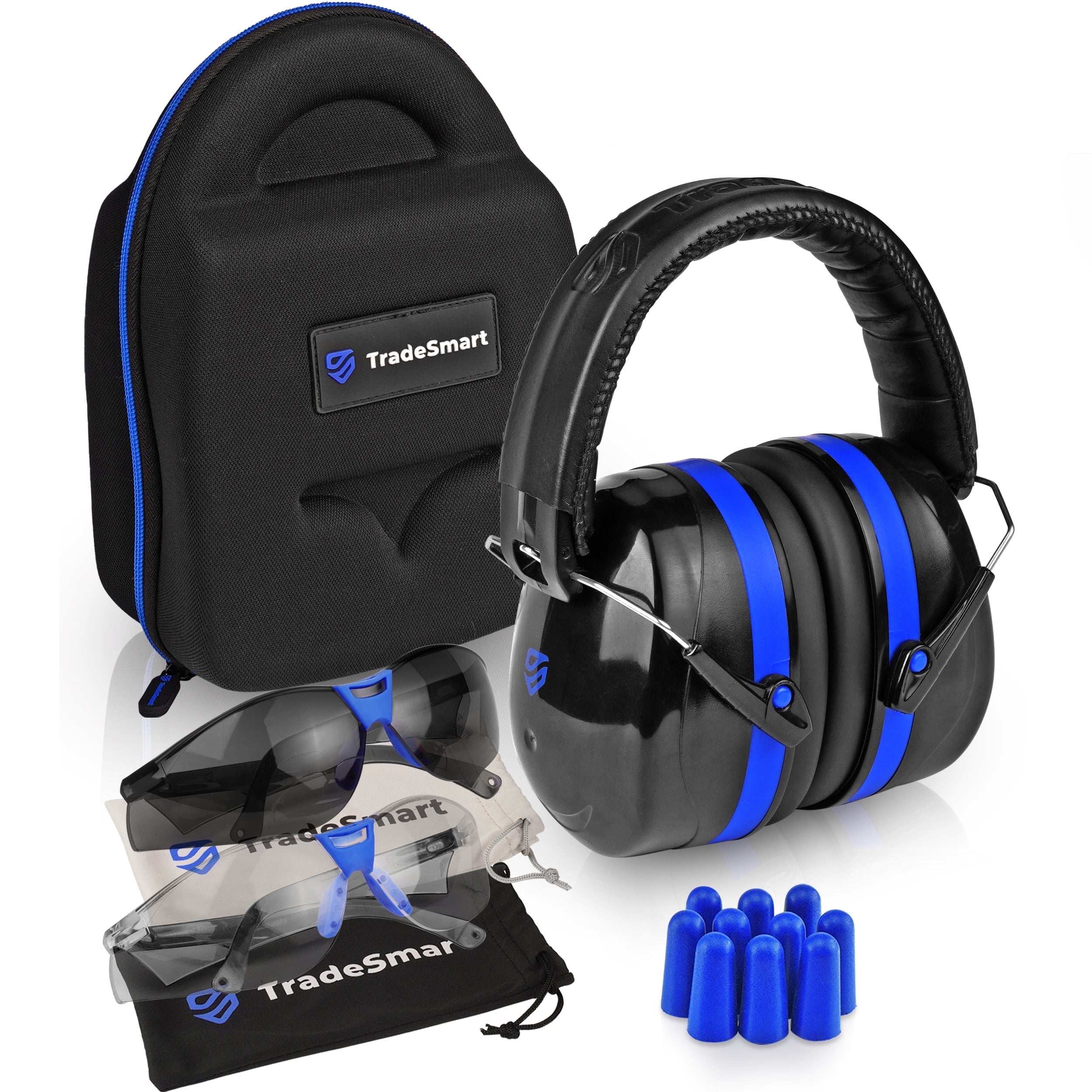 TRADESMART Gun Range Kit, Eye & Ear Shooting Protection, Protective ...