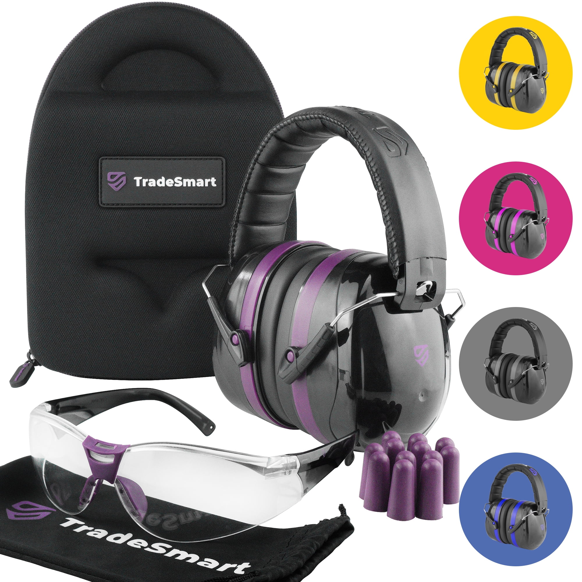 TRADESMART Hearing Protection for Shooting Range - Passive Safety Ear ...