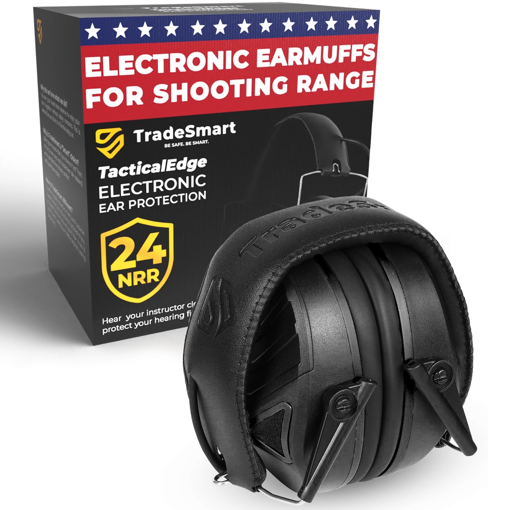 TradeSmart TacticalEdge Slim Electronic Shooting Ear Protection ...
