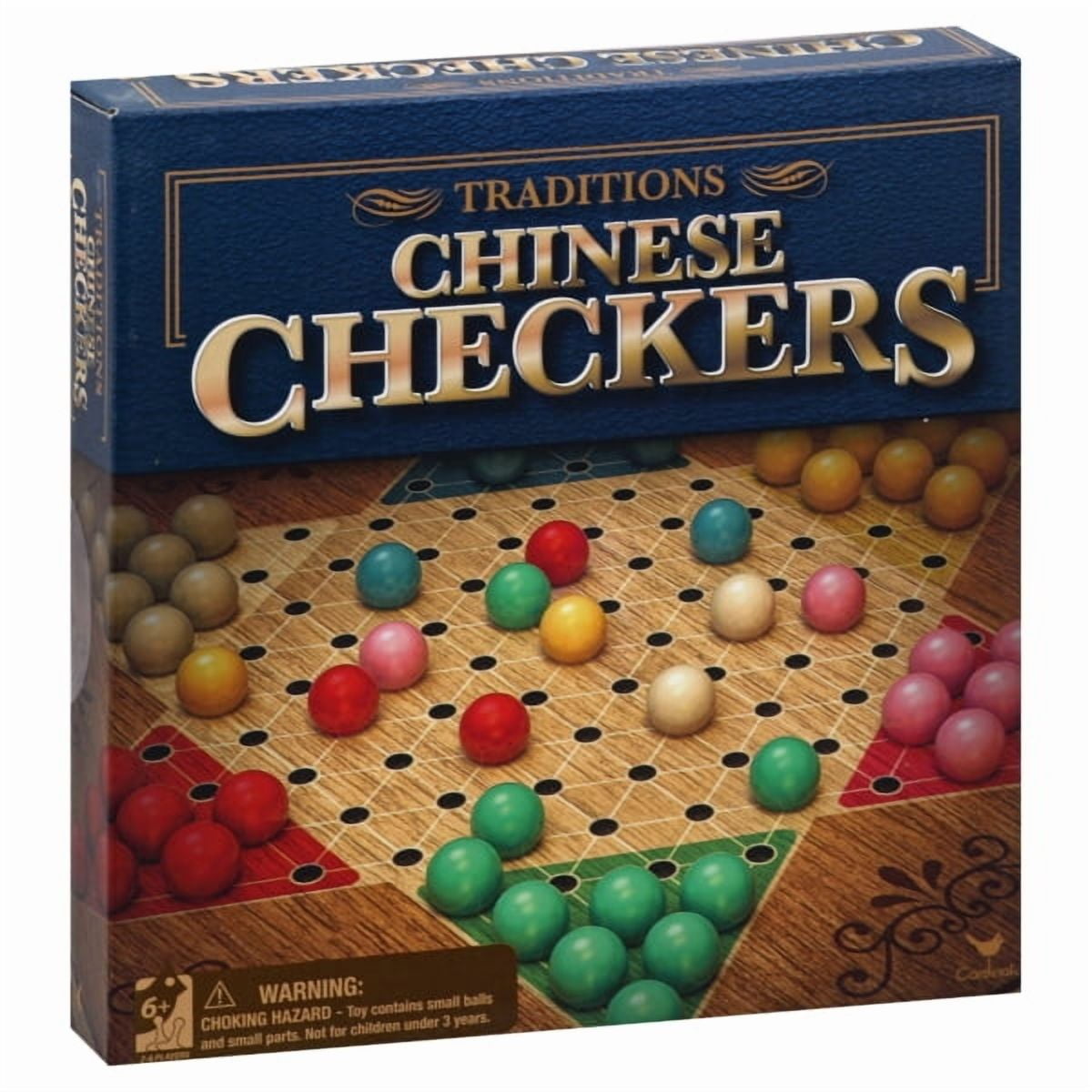 Walmart Traditional Chinese Checkers Game, 2-6 Player, All Ages ...