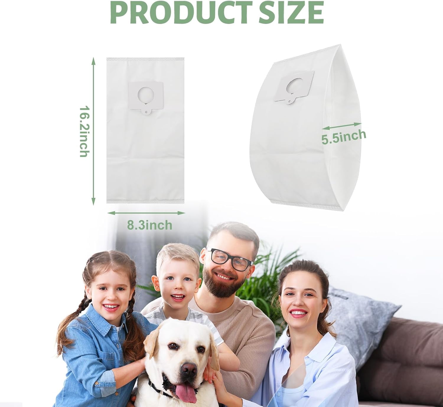 TRAHOO-10 Pack 53292 Type Q/C HEPA Cloth Replacement for Kenmore ...