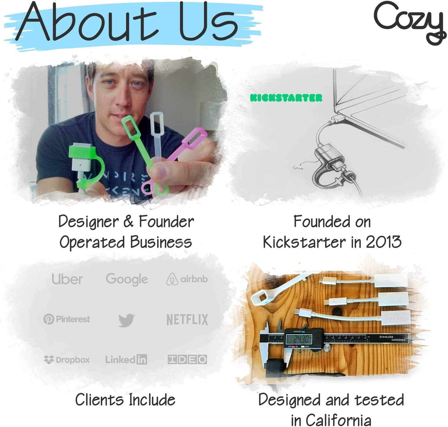 TRAHOO-[10-Pack] USB Caps/Covers/Tether for USB A Cables with Dust ...