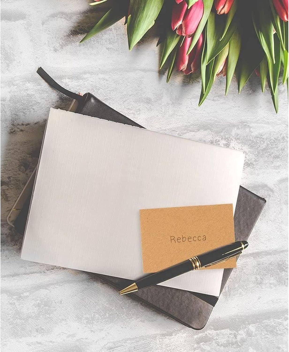 TRAHOO-100 Count Mini Gift Card Envelopes Bulk - Brown Kraft Paper ...