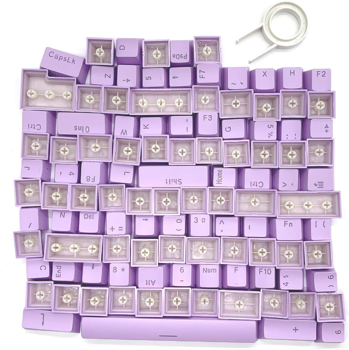 TRAHOO-104 Keycaps for Mechanical Keyboard Compatible with MX Switches ...