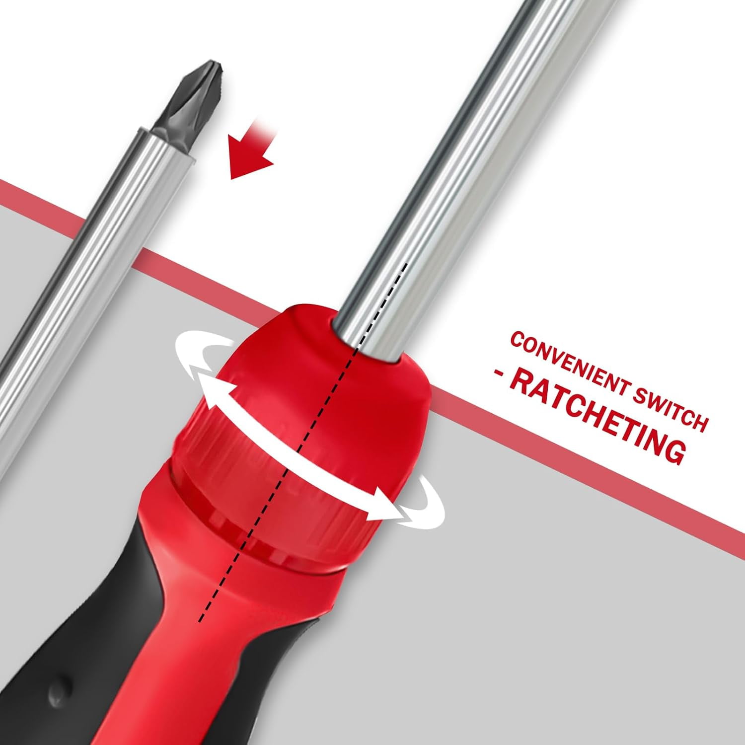 TRAHOO-13-in-1 Precision Ratcheting Screwdriver | Portability Multi ...