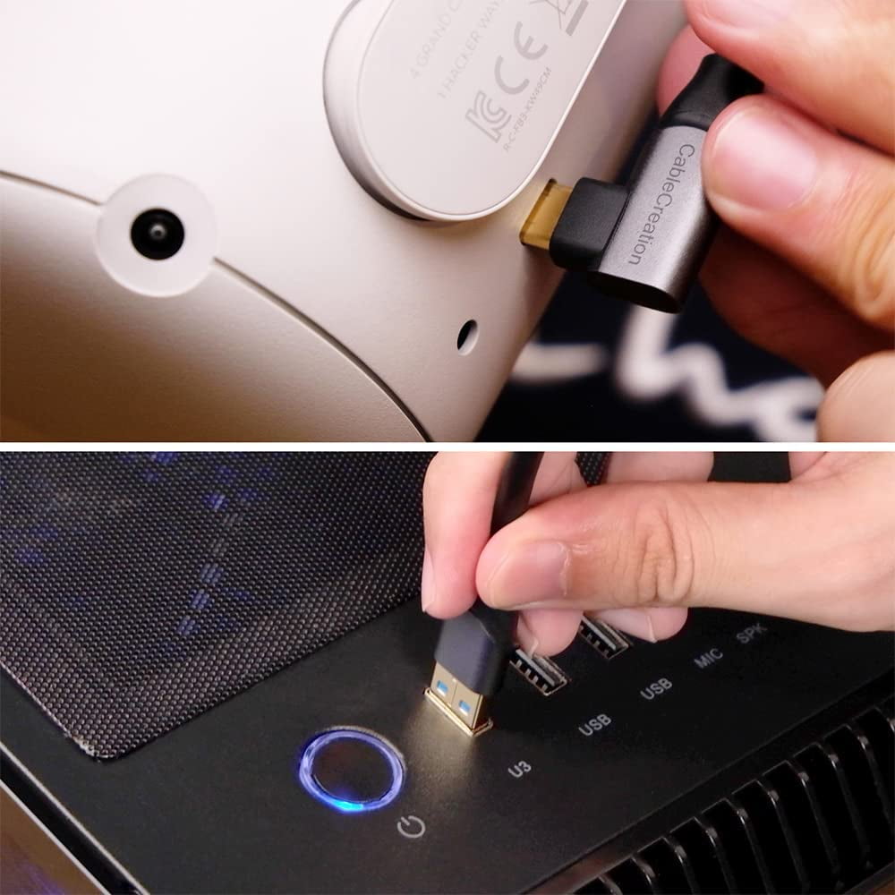 TRAHOO-16FT Link Cable Compatible with Meta Quest Pro/Quest3/Quest2 ...