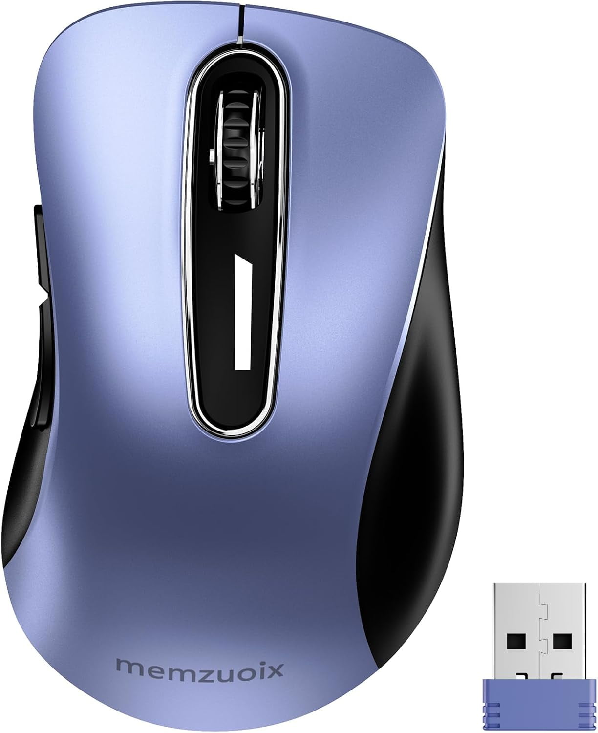 TRAHOO-2.4G Wireless Mouse, 1200 DPI Mobile Optical Cordless Mouse with ...