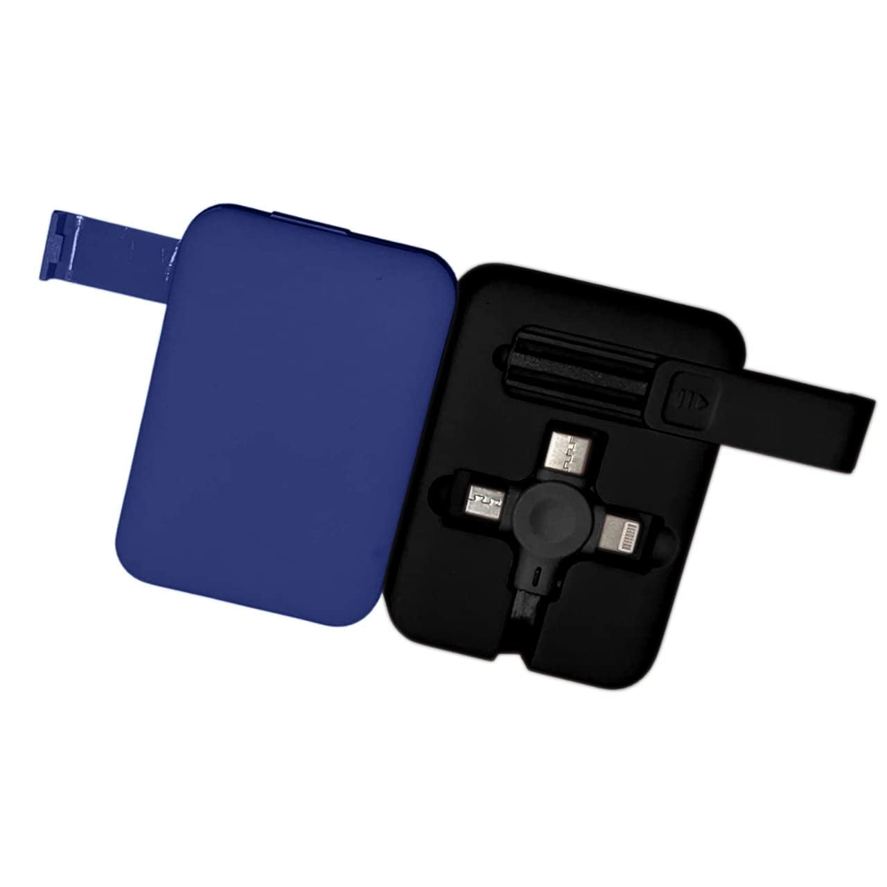 TRAHOO-2 Pack Three in One Charging Cable Cord 3 in 1 Retractable Cord ...