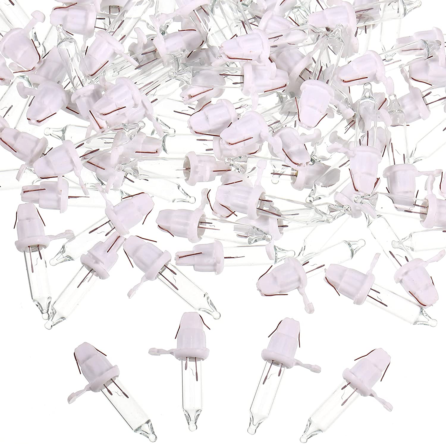 TRAHOO-200 Count Replacement Christmas Tree Light Bulbs 2.5v 0.425 Watt ...