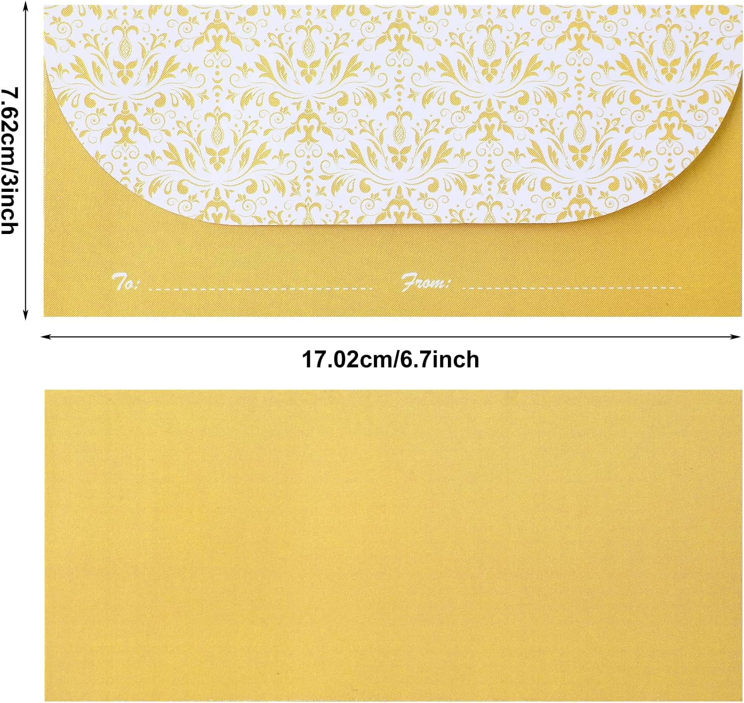 TRAHOO-200 Pack Money Envelopes for Cash Gifts, Paper Greetings Money ...