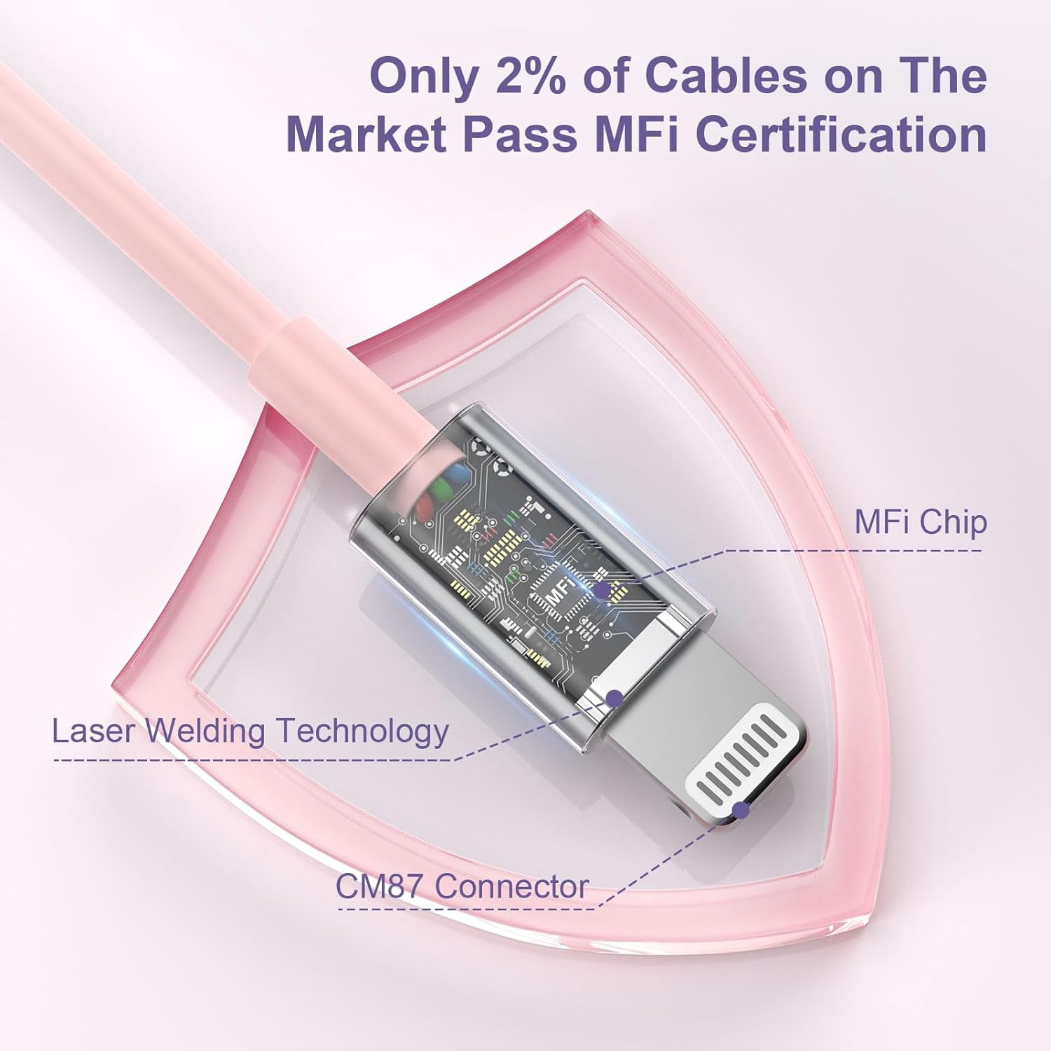 TRAHOO-2pack 10ft iPhone Charger, [Apple MFi Certified] Long iPhone ...