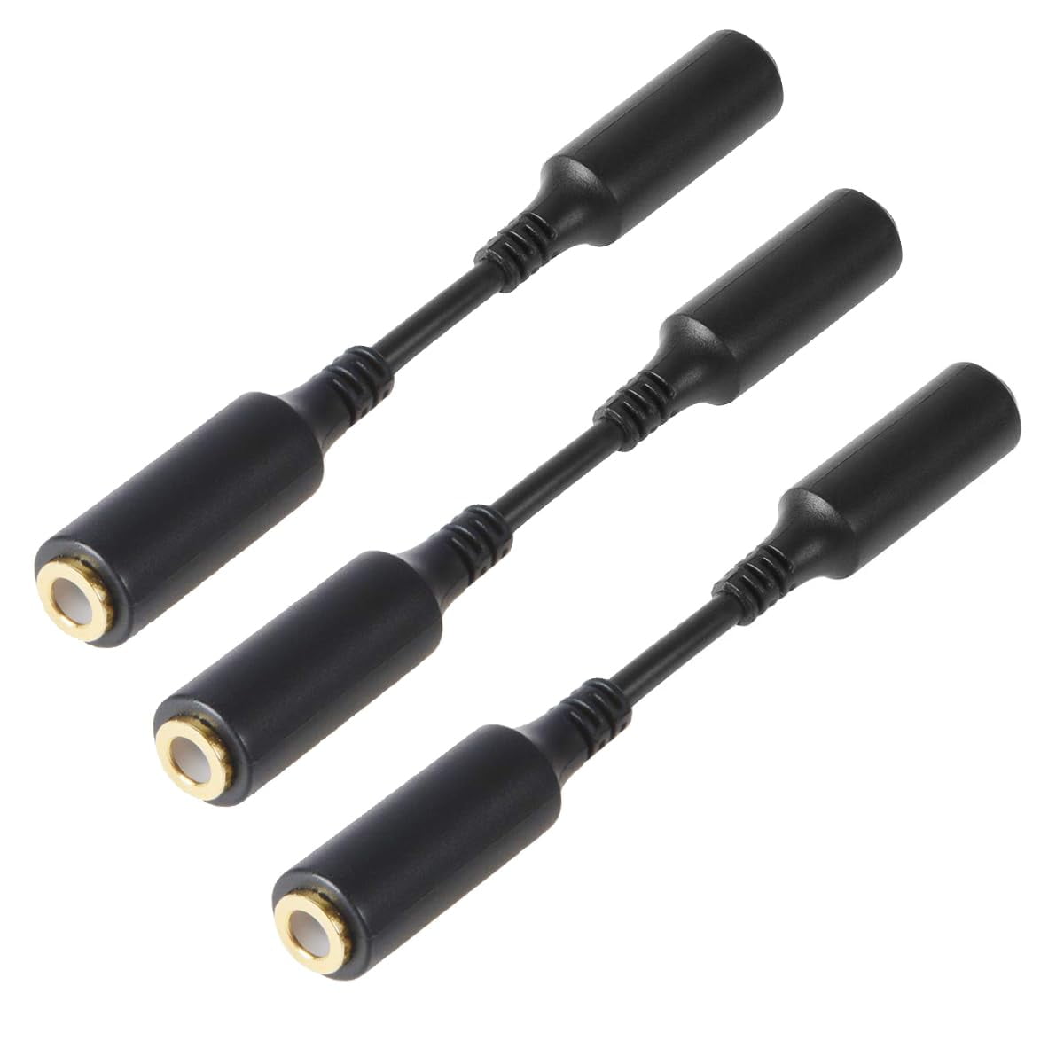 TRAHOO-3-Pack AUX Headphone Connector 3.5mm TRRS Female to Female ...