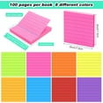 TRAHOO-32 Pack popup Lined Sticky Notes Bulk 3x3in 100 Sheets/Pads ...