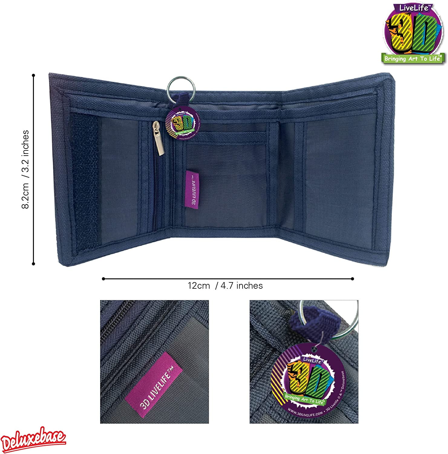 TRAHOO-3D LiveLife Wallets - Gator Bog from . Lenticular 3D Alligator ...