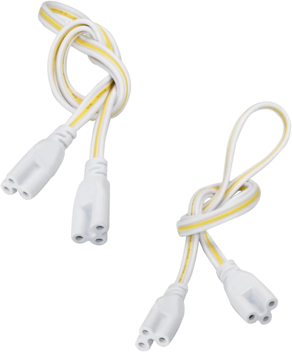 Trahoo 4 Pack T5 T8 Led Lamp Connecting Wire Extension Light Cord
