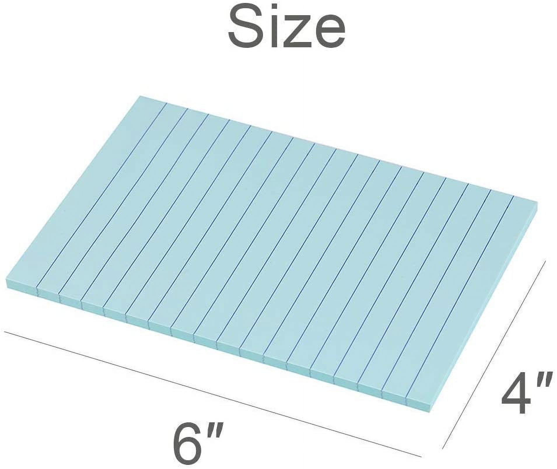 TRAHOO-4X6 sticky notes and 4X4 Bright sticky notes - Walmart.com