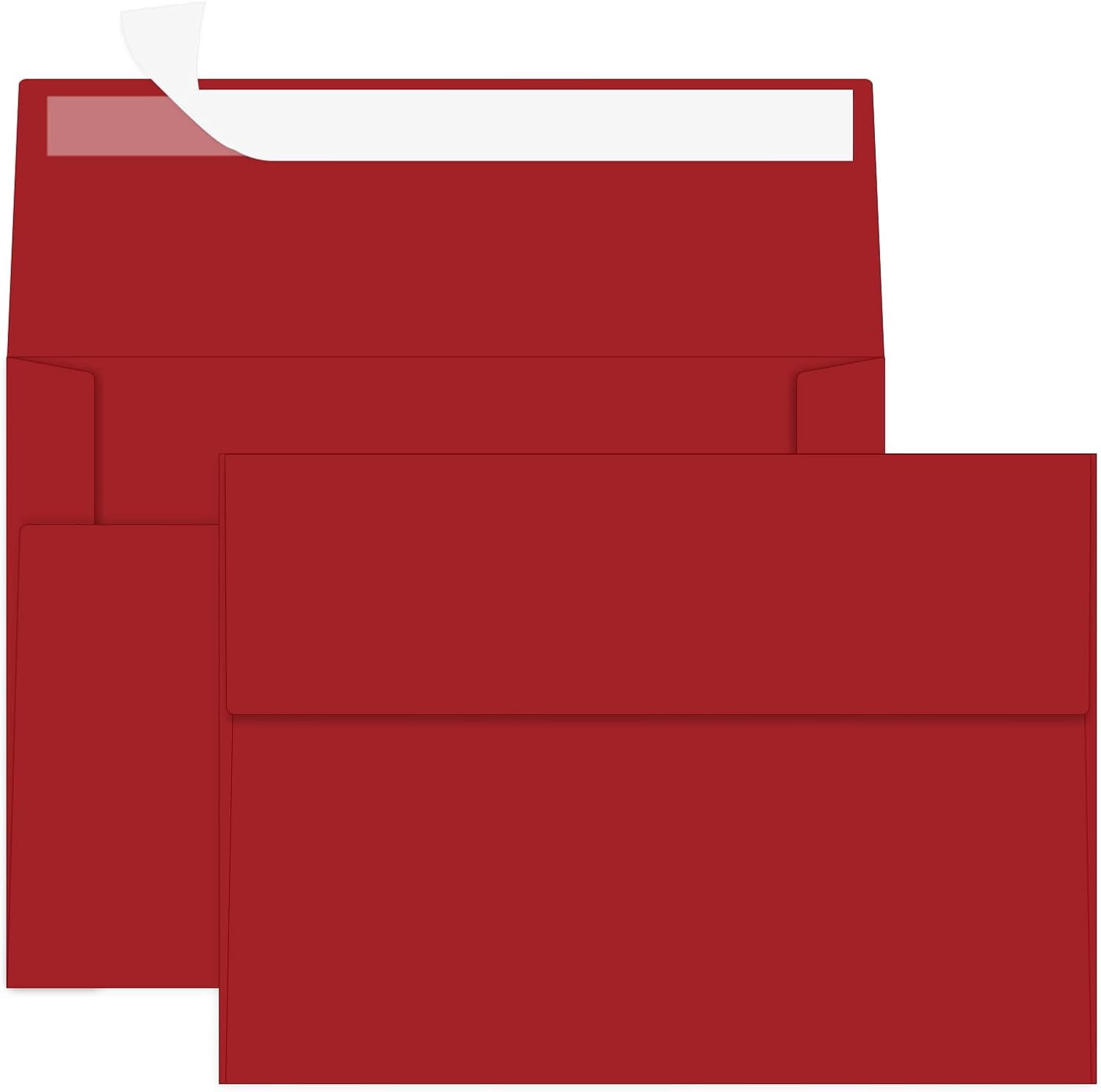 TRAHOO-50 Packs of A7 envelopes for invitation, 5x7 envelopes for Cards ...