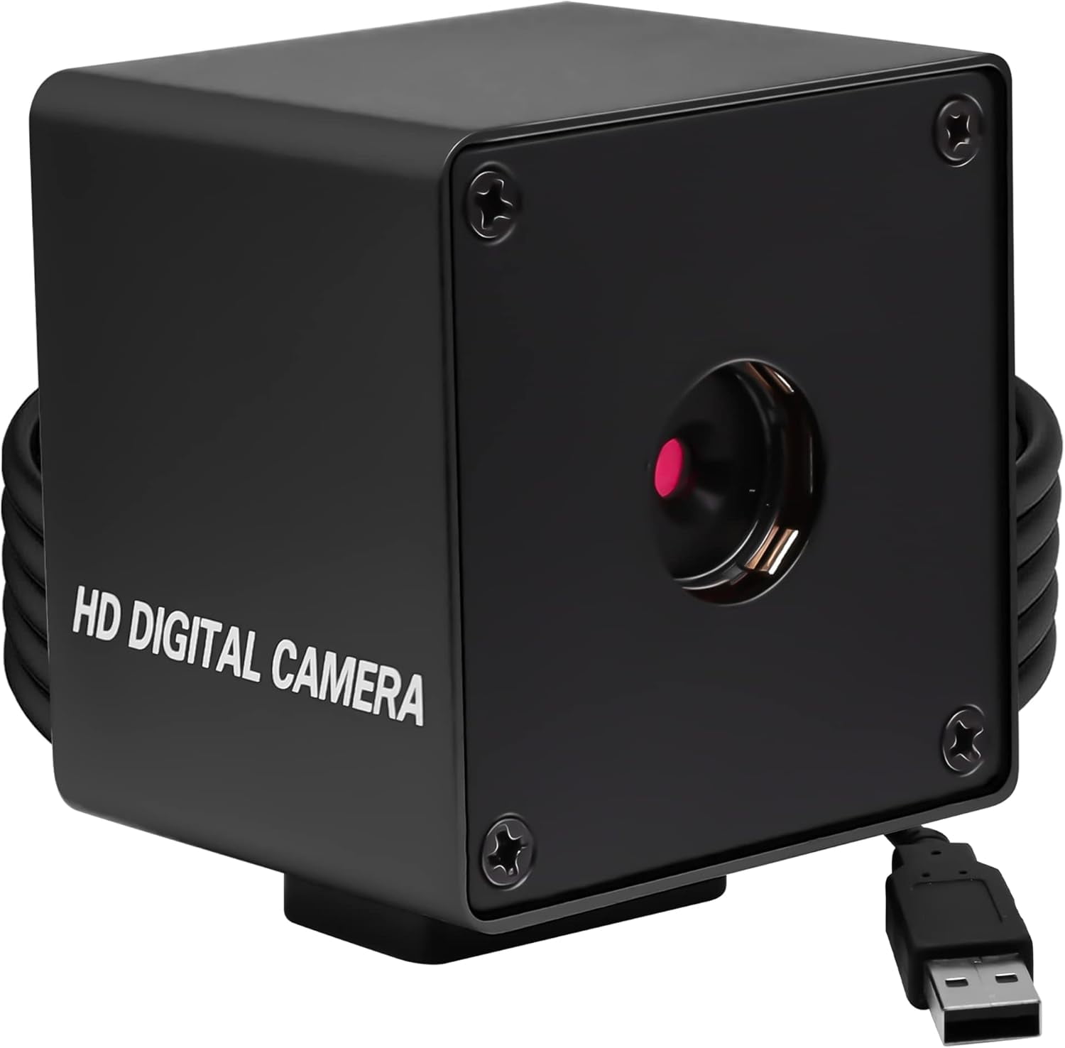 TRAHOO-5mp Autofocus USB Camera with Black Box Housing Micro Mini ...