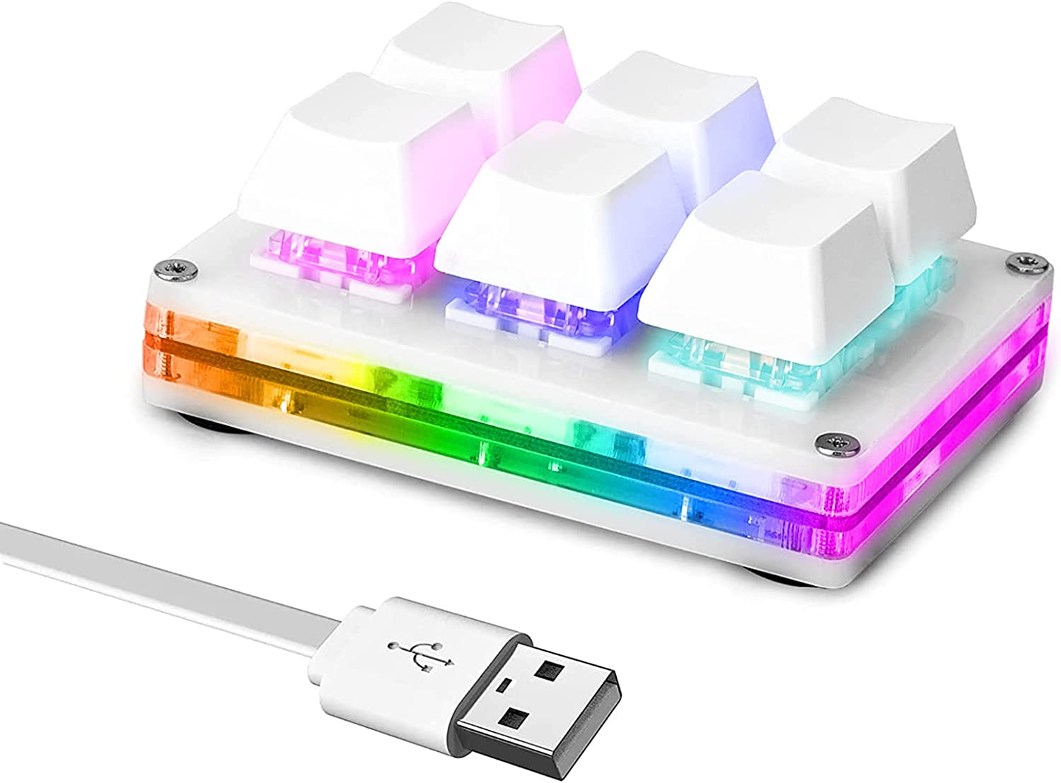 TRAHOO-6-Key Gaming Keyboard,OSU Keypad Hotswap Keypad Mechanical Gaming PC Keyboards ...