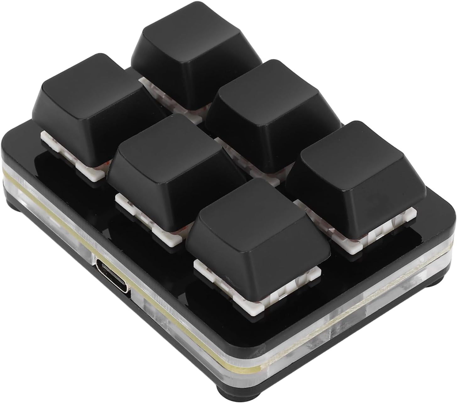 TRAHOO-6 Key Gaming Keyboard, USB Mini Keyboard Programmable Macro ...