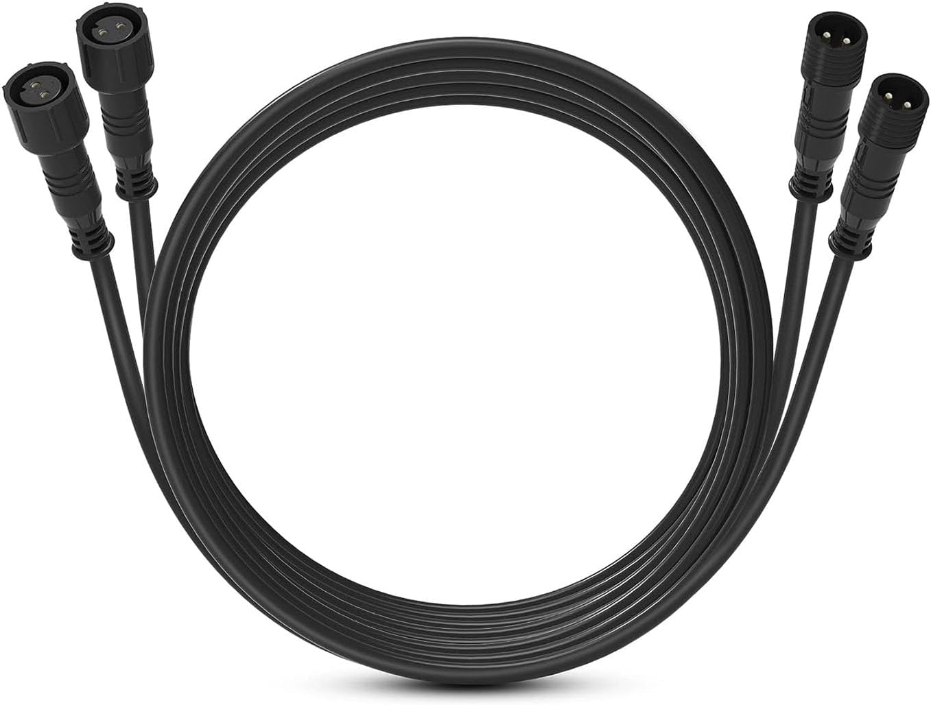 TRAHOO-60in Extension Cable Core Wire,2-Holes Waterproof Joint ...