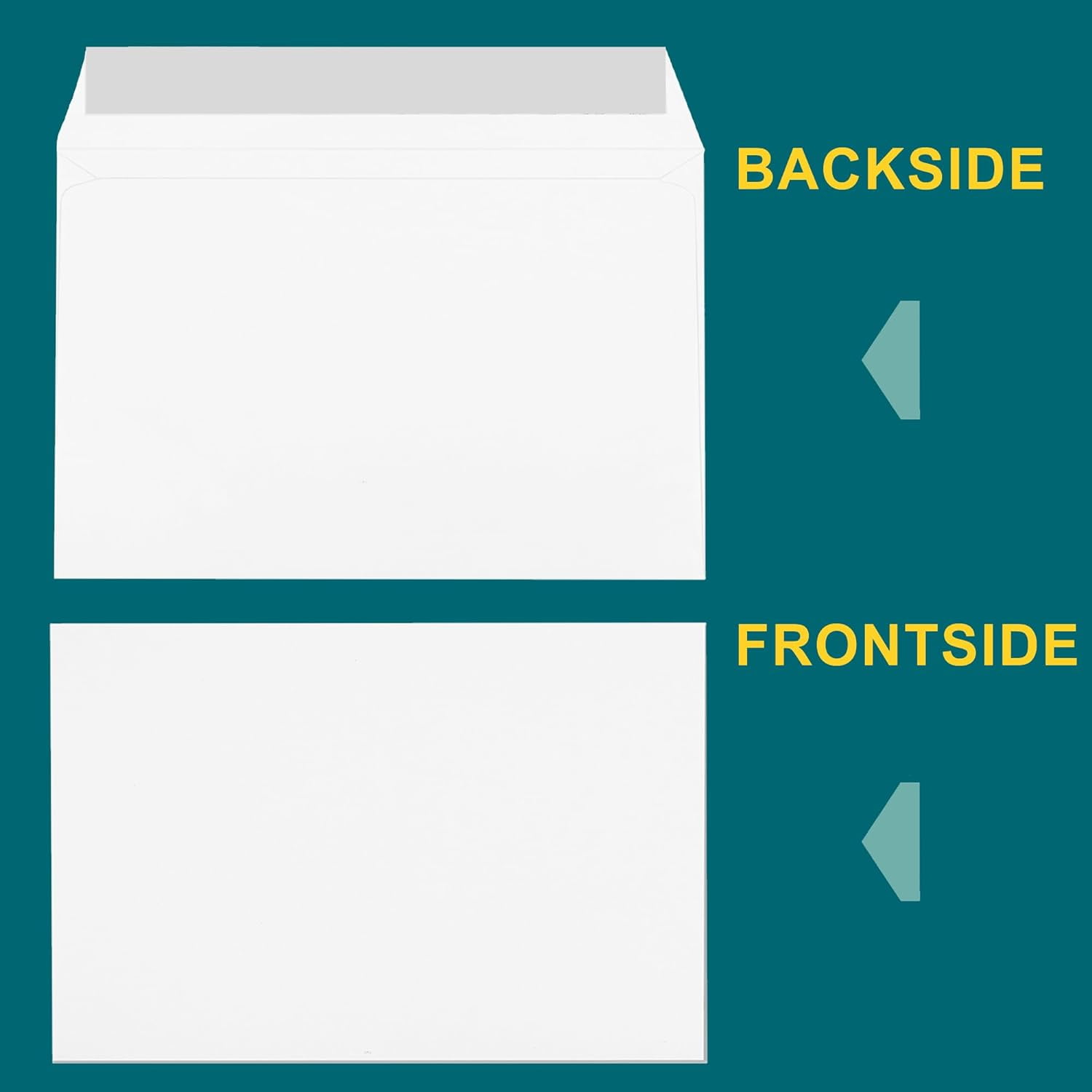 TRAHOO-6x9 Booklet Envelopes - 50 pack - Mailing Envelopes with Gummed ...