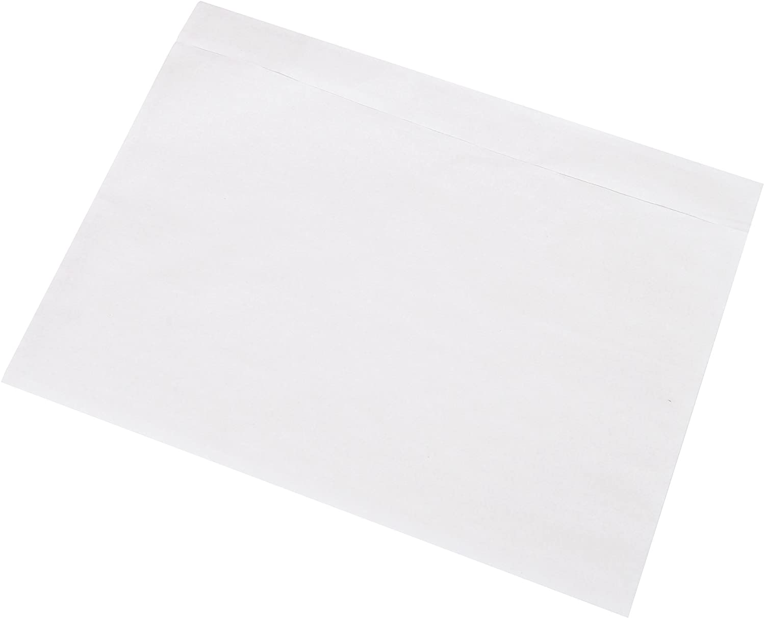 TRAHOO-7.5" x 5.5" Shipping Label Sleeves, Clear Adhesive Top Loading ...