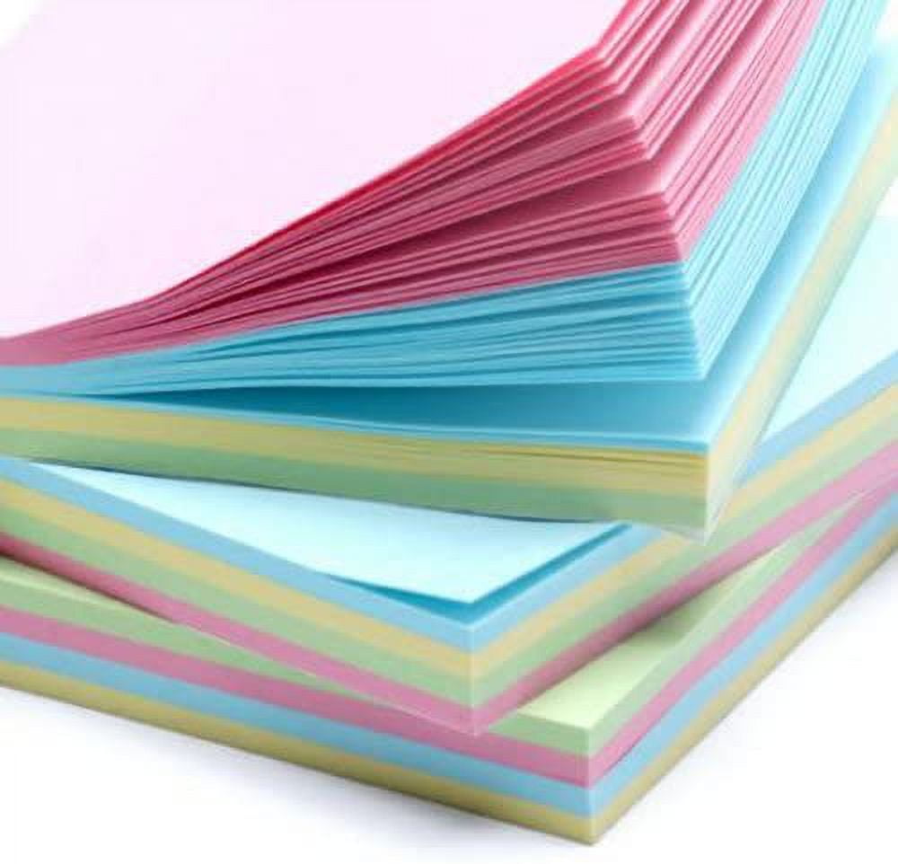 TRAHOO-8 Pads Heart Shaped Note Pad Self-Sticky Note Memo Pad Adhesive ...