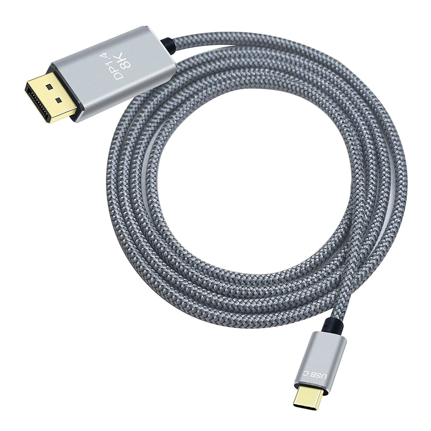 TRAHOO-8K USB-C to DisplayPort Cable 3-Foot 4K@144Hz 8K@60Hz 2K@165Hz ...