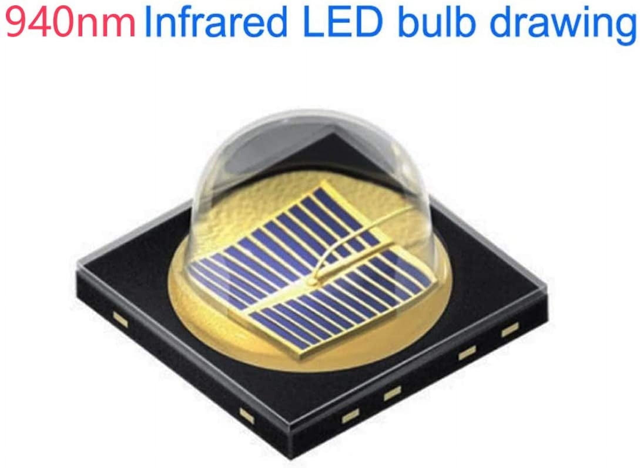 TRAHOO-940nm IR Flashlight Infrared Illuminator Flashlight, 940nm IR ...