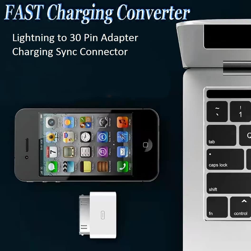 TRAHOO-Alife Sartyee 8-Pin Female to 30-Pin Male Adapter | Charge ...