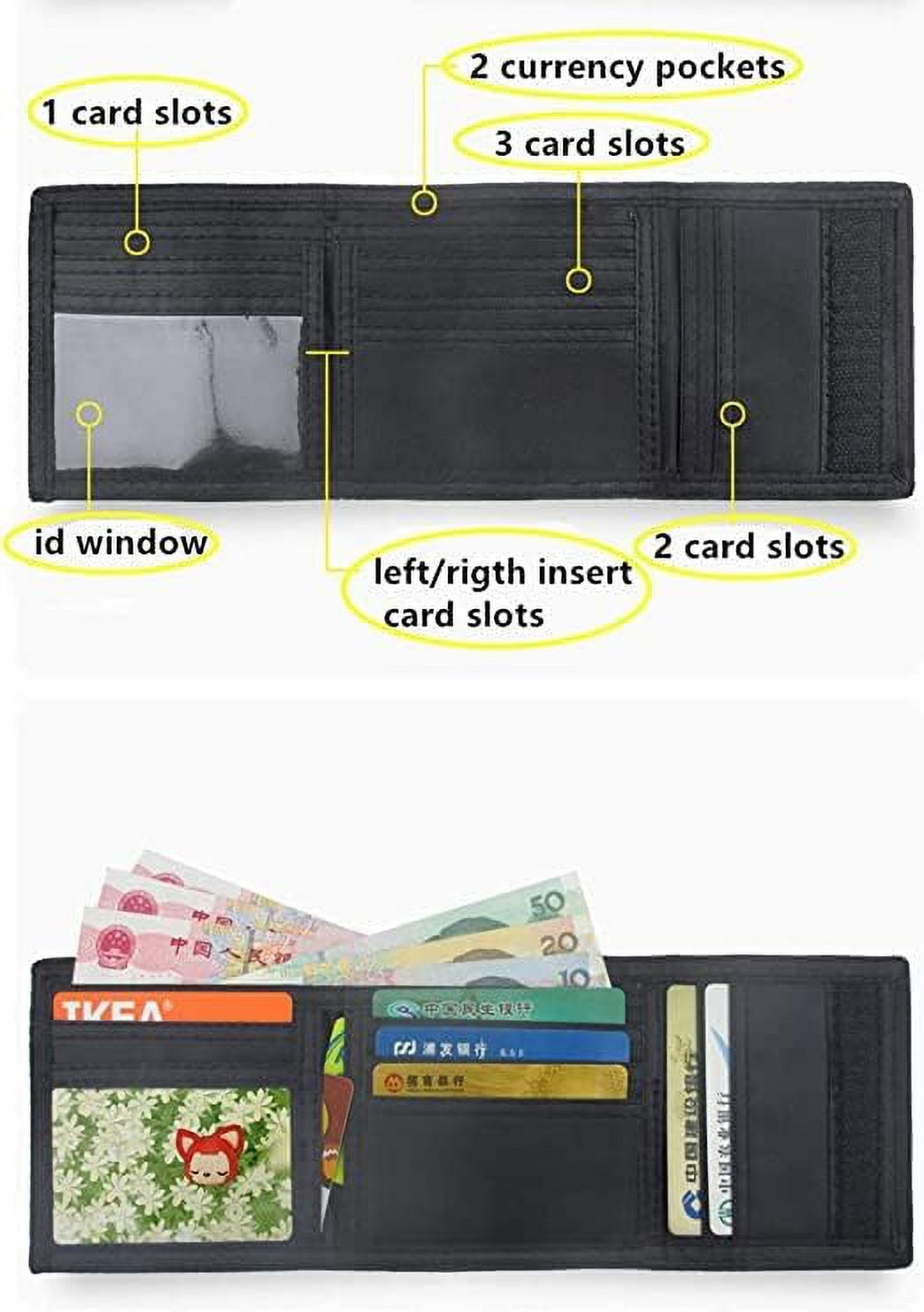 TRAHOO-Anime Demon Slayer Tanjirou Nezuko Zenitsu Tri-Fold Wallet for ...