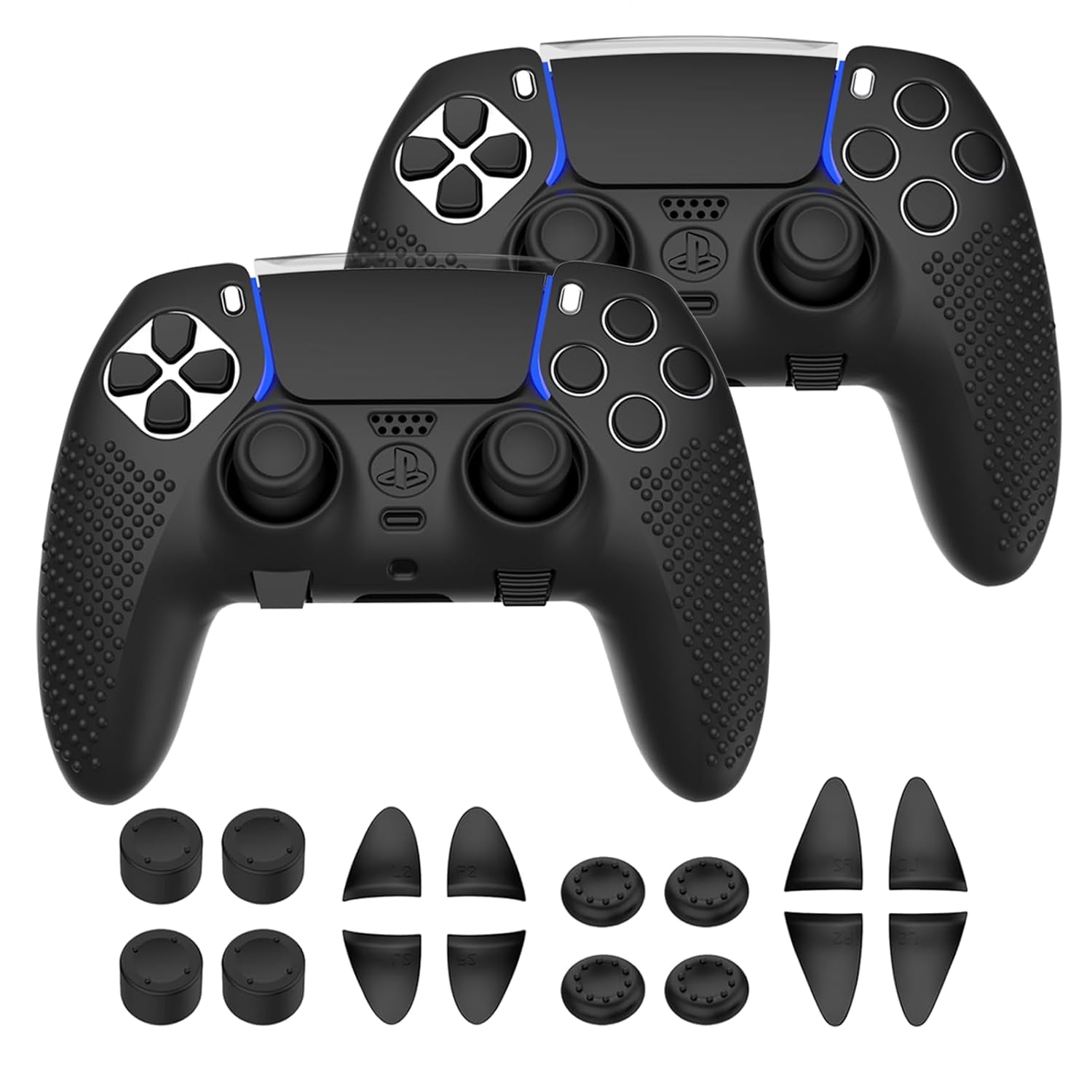 TRAHOO-Anti-Slip Cover for PS5 DualSense Edge Controller, Accessories ...