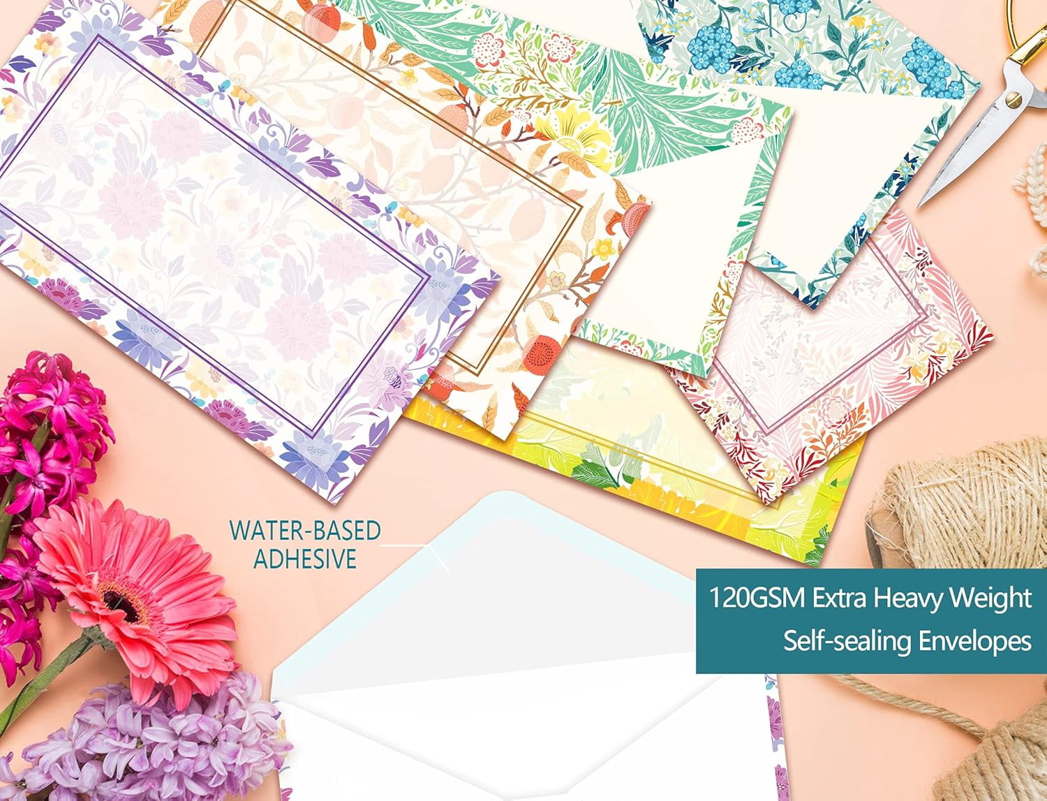 TRAHOO-Anzon Mories Vintage Morris Self-Sealing Envelopes 24 PC ...