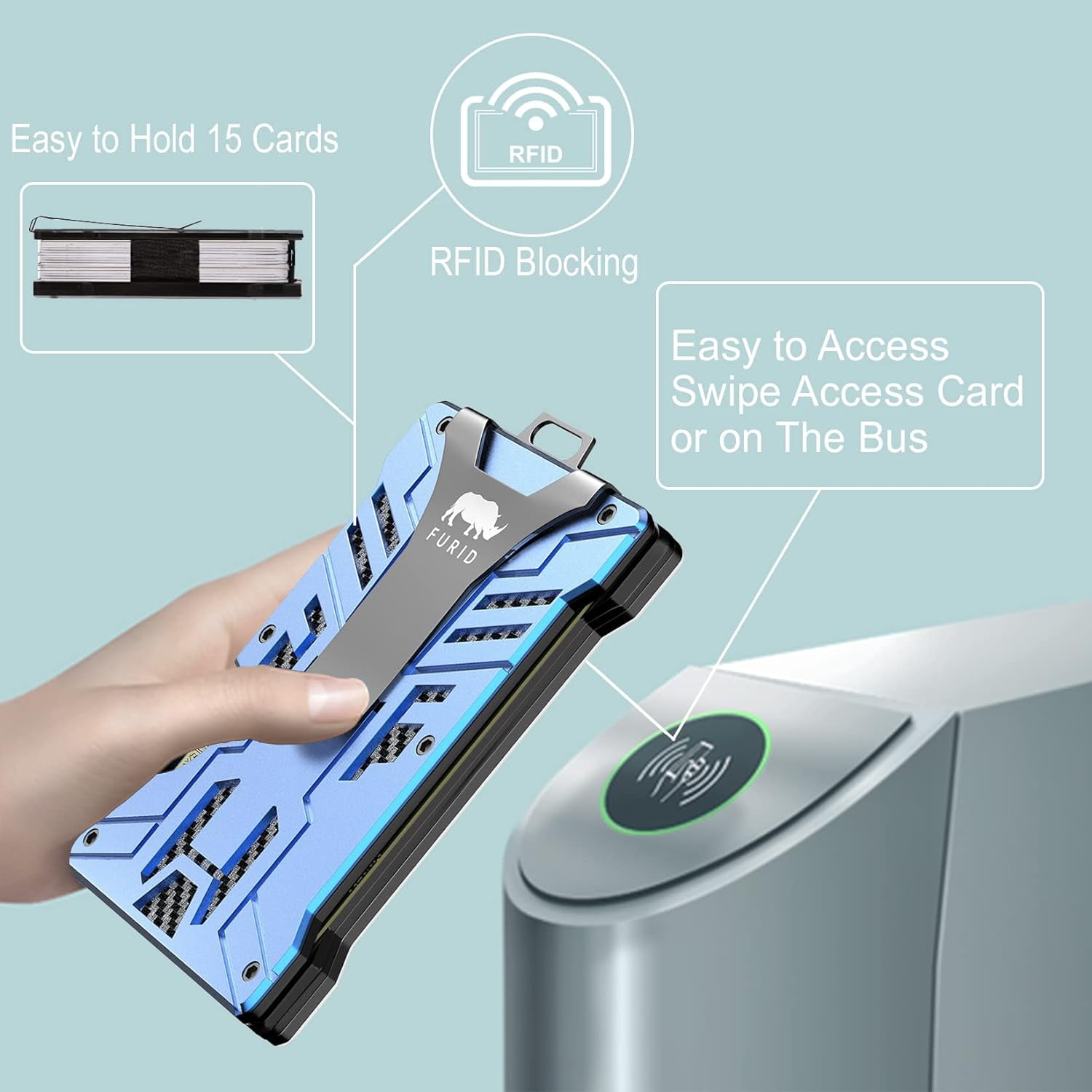 TRAHOO-Apple Airtag Wallet Men: Air Tag Wallet, Airtag Wallet Men ...