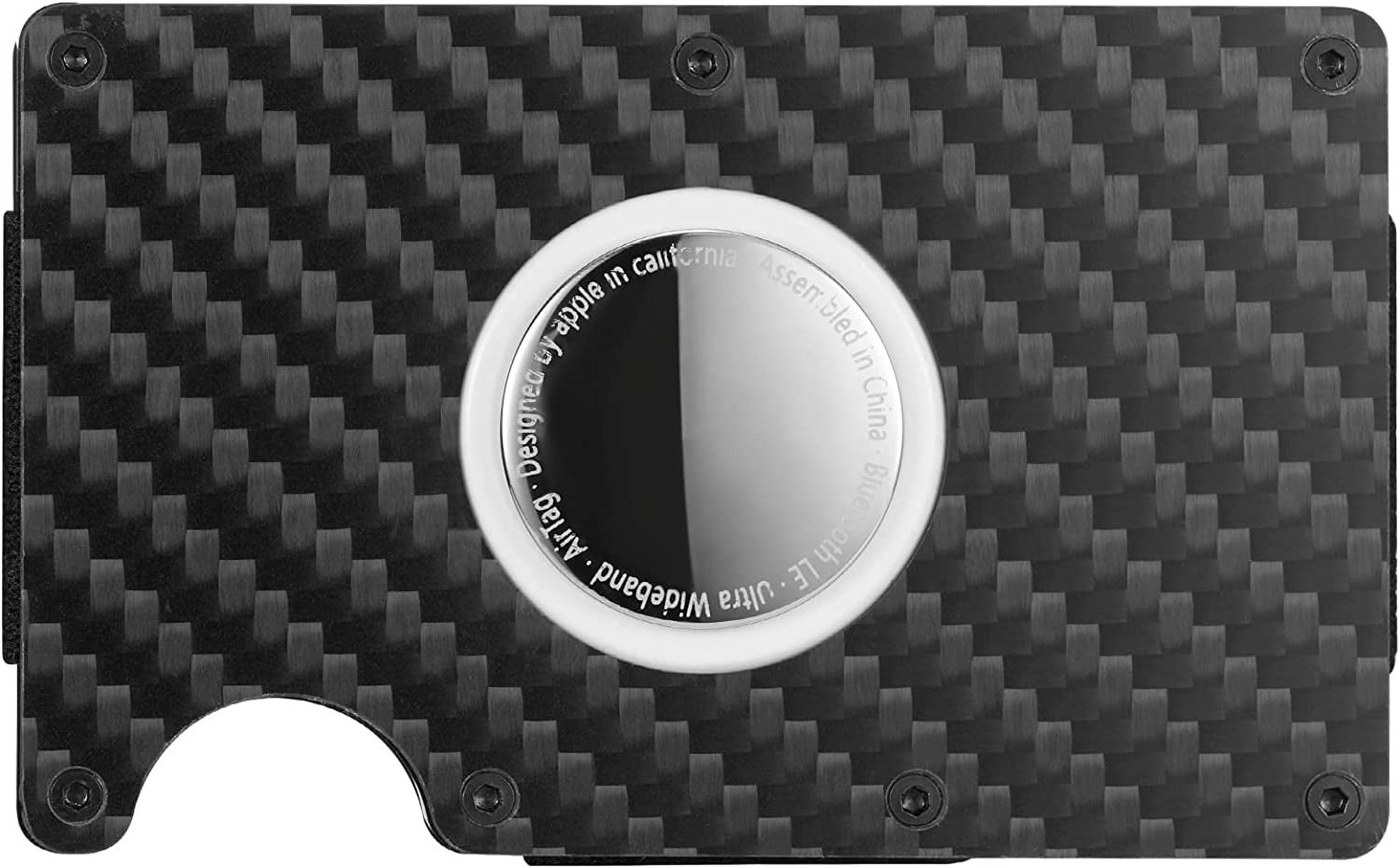 TRAHOO-Apple Airtag Wallet Men: Wallet with Airtag Holder, Air Tag ...