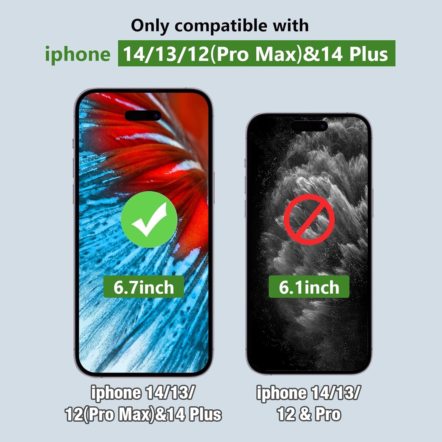 TRAHOO-Battery Case for iPhone 14 Pro Max/13 Pro Max/12 Pro Max, Real 7000mAh Rechargeable Smart ...