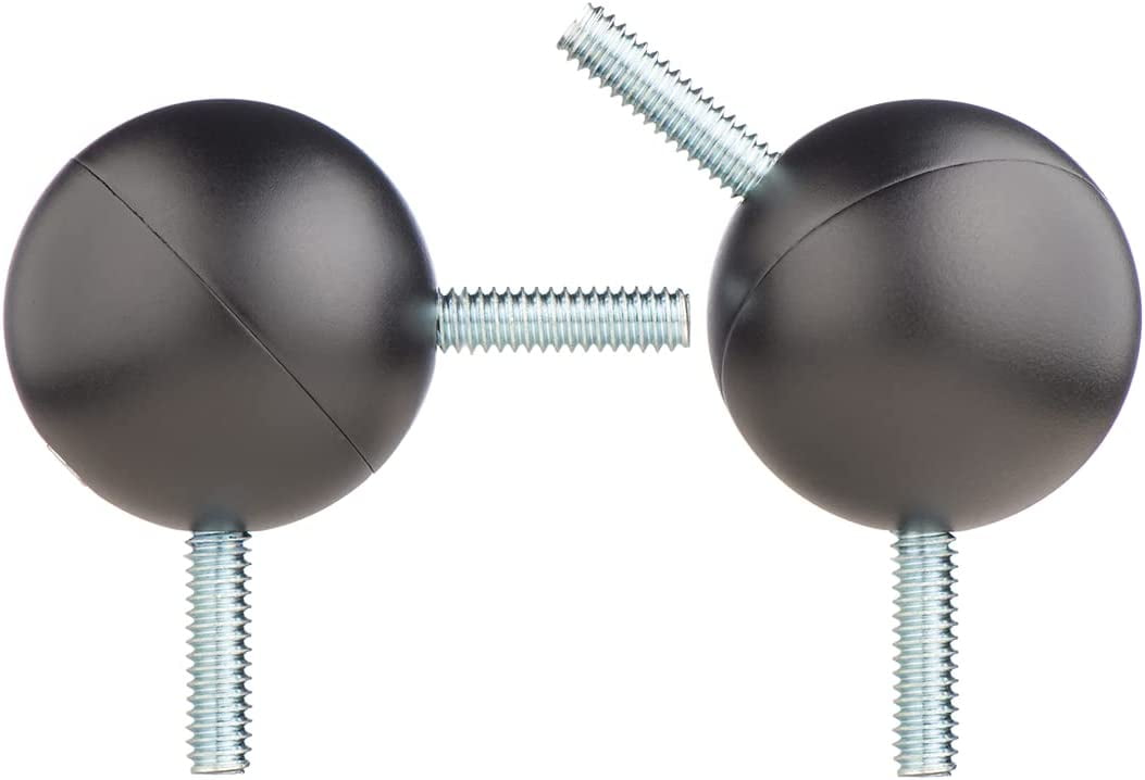 TRAHOO-Bay Window Curtain Rod Corner Connector - for Rods of 5/8 to 1-1 ...